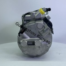 DENSO 437100-5301 AC Compressor rear housing port connections