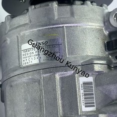 DENSO 437100-5421 AC Compressor rear housing port connections