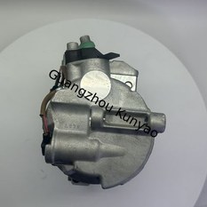 DENSO 437100-7990 AC Compressor rear housing port connections