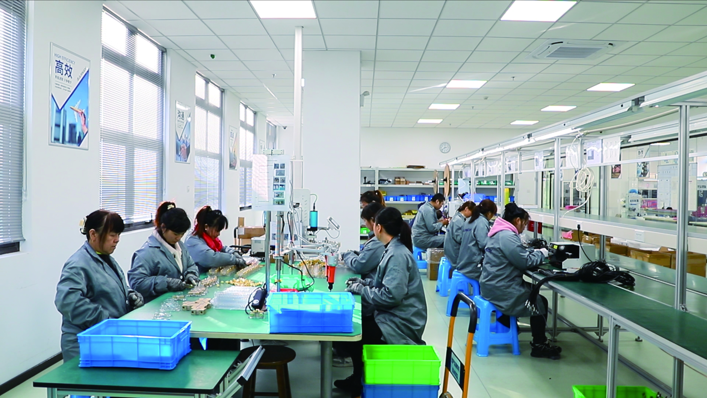 Actual manufacturing environment of Shanghai Capdisp Technology Co., Ltd.