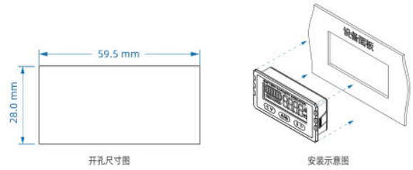 TY23 battery monitor panel installation